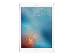 ipad pro 9.7-inch (128gb, wi-fi, rose gold) 2016 model (renewed)