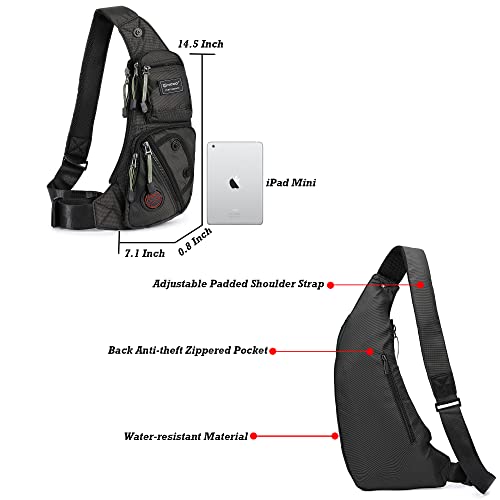 NICGID Sling Bag Chest Shoulder Backpack Crossbody Bags for Men Women