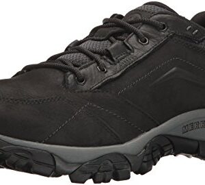 Merrell Men's Moab Adventure Lace Waterproof Hiking Shoe, Black, 9.5 M US