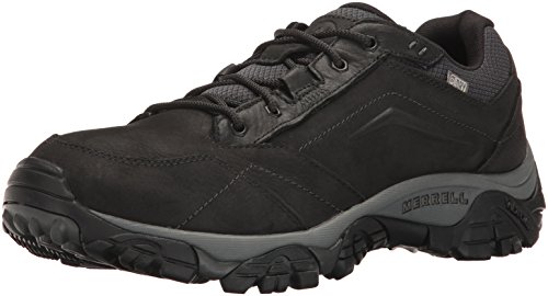 Merrell Men's Moab Adventure Lace Waterproof Hiking Shoe, Black, 9.5 M US