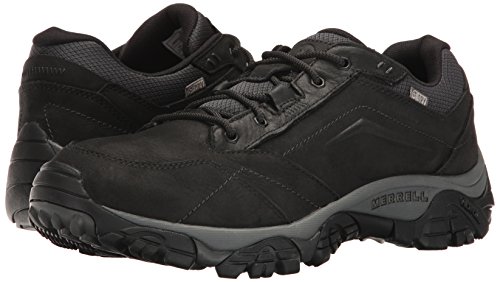 Merrell Men's Moab Adventure Lace Waterproof Hiking Shoe, Black, 9.5 M US