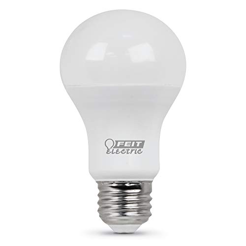 Feit Electric LED A19 Medium Base Light Bulb - 60W Equivalent - 10 Year Life - 800 Lumen - 3500K Neutral White - Non-Dimmable | 1-Pack