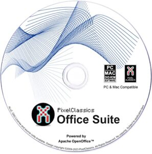 office suite 2022 compatible with microsoft office 2021 2019 365 2020 2016 2013 2010 2007 word excel powerpoint on cd dvd powered by apache openoffice for windows 11 10 8.1 8 7 vista xp pc & mac os x