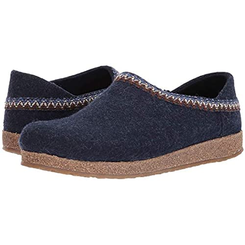 HAFLINGER, GZH Zigzag Clog - Captains Blue, 45