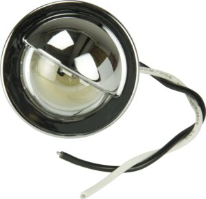 blazer b165 led round snap-in license / utility light