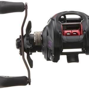 Daiwa Fuego Left Hand- CT Baitcasting Reel FGCT100XSL, Black/Red