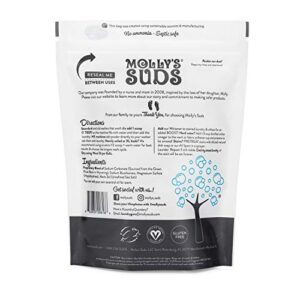 Molly's Suds Original Laundry Detergent Powder | Natural Laundry Detergent Powder for Sensitive Skin | Earth-Derived Ingredients, Stain Fighting | 70 Loads (Unscented)