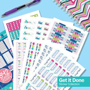 342 Planner Stickers - Get it Done Collection for Calendars and Planners. Checklists for Home, Work, Projects, Events, to-Do, Due Dates, Gift Giving, Goal Tracking, Reminders