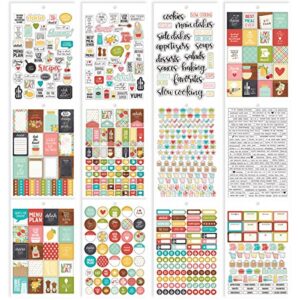 Simple Stories Recipe Sticker Tablet