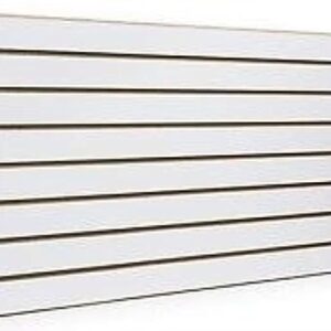 White Slatwall Panels 24"H x 48"L (Set of 2 Panels)