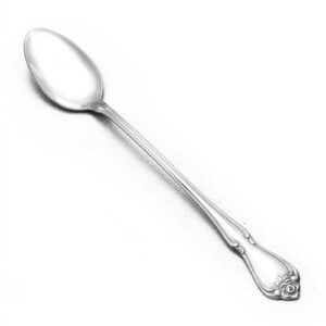 arbor rose/true rose by oneida, stainless iced teaspoon