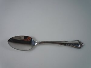 arbor rose/true rose by oneida, stainless teaspoon