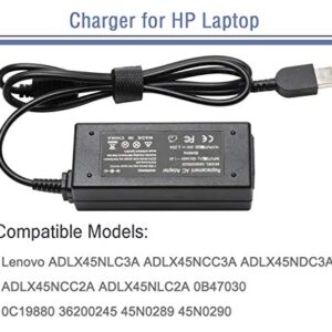 USB Tip 20V 2.25A 45W AC Adapter Laptop Charger for Lenovo ADLX45NLC3A ADLX45NCC3A ADLX45NDC3A ADLX45NCC2A ADLX45NLC2A 0B47030 0C19880 36200245 45N0289 45N0290