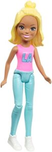 barbie on the go green fashion doll