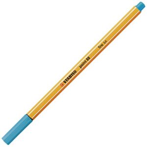 stabilo point 88 fineliner, light blue, 0.4 mm