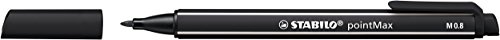 STABILO pointMax Felt Tip Pen, Black