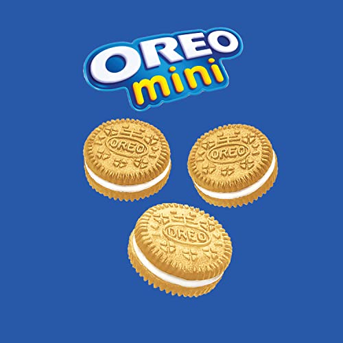 OREO Mini Golden Sandwich Cookies, 12 - 3 oz Big Bags