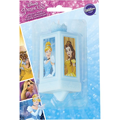 Wilton Disney Princess Decorative Candle, Assorted