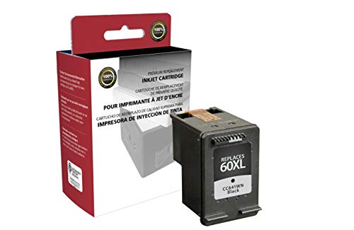 Inksters of America Remanufactured Ink Cartridge Replacement for HP 60XL Black CC641WN (HP 60XL)