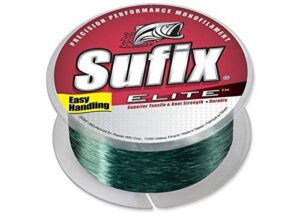 sufix elite 12 lb low-vis green - 1000 yds