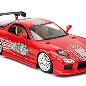 Jada Toys Fast & Furious 1: 24 Diecast - '93 Mazda RX-7 Vehicle, Multi (98338)