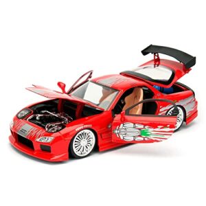 Jada Toys Fast & Furious 1: 24 Diecast - '93 Mazda RX-7 Vehicle, Multi (98338)