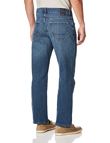 Nautica Men's Big & Tall Relaxed Fit Denim Jeans, Gulf Stream Wash, 40W x 34L