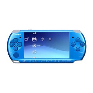 sony playstation portable (psp) 3000 series handheld gaming console system - blue (renewed)