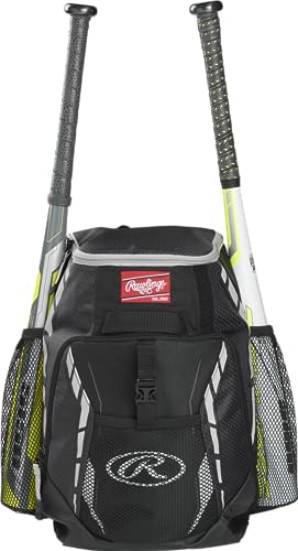 Rawlings | R400 Backpack Equipment Bag | Black