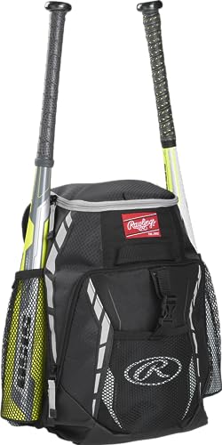 Rawlings | R400 Backpack Equipment Bag | Black