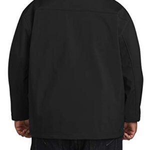 Amazon Essentials Men's Water-Resistant Softshell Jacket, Black, X-Large