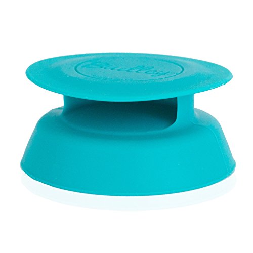 Budley - Tangle-Free Earphone/Earbud Case, Compact Storage System, Silicone (Teal, Set of 1)