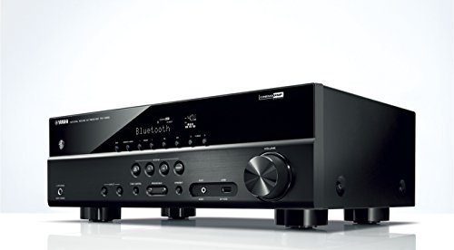 Yamaha RX-V383BL 5.1-Channel 4K Ultra HD AV Receiver with Bluetooth