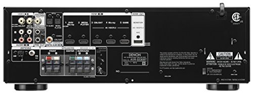 Denon AVRS530BT 5.2 Channel Full 4K Ultra HD AV Receiver (Discontinued by Manufacturer)