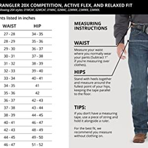 Wrangler Men's 20X Extreme Relaxed Fit Jean, Wells, 38W x 36L