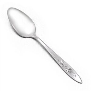 my rose by oneida, stainless teaspoon