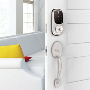 Yale Assure Lock Touchscreen with Z-Wave in Satin Nickel (YRD226)