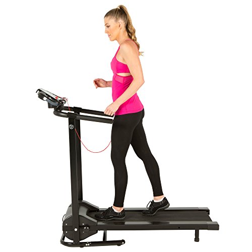 FITNESS REALITY 2045 TRE2500 Folding Electric Treadmill with Goal Setting Computer