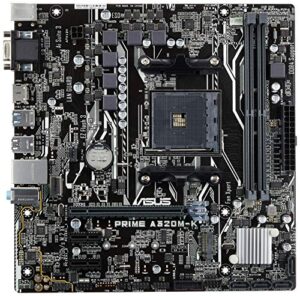 asus prime a320m-k amd ryzen am4 ddr4 hdmi vga m.2 usb 3.1 micro-atx motherboard