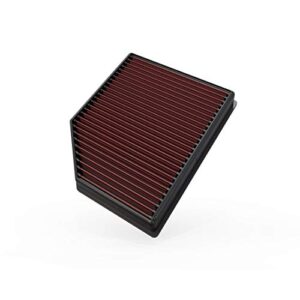 k&n engine air filter: reusable, clean every 75,000 miles, washable, replacement car air filter: compatible with 2016-2019 volvo (s90, v60, v60 ii, v90, v90 cross country, v90 ii, xc 60 ii), 33-3065