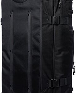 Amazon Basics Ripstop Wheeled Duffel, 35", Black