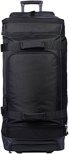 Amazon Basics Ripstop Wheeled Duffel, 35", Black