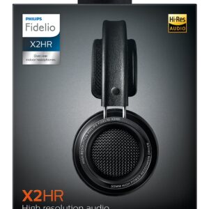 Philips X2HR Fidelio Over Ear Headphone, Black