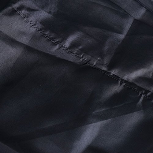 BalsaCircle 10 feet x 10 feet Black Sheer Voile Backdrop Drapes Curtains 2 Panels 5x10 ft - Wedding Ceremony Party Home Decorations