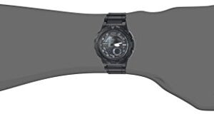 Casio Men's 'CLASSIC' Quartz Stainless Steel and Resin Casual Watch, Color:Black (Model: AEQ-100W-1BVCF)