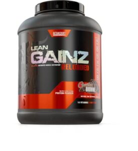 betancourt nutrition lean gainz protein blend, natural protein, carbohydrates, saturated fatty acids, powder 5.3 lb. (16 servings), chocolate brownie