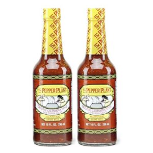 the pepper plant hot sauce, original, 10 oz (pack of 2)