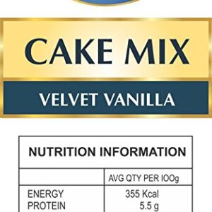 Pik Cake Mix - Velvet Vanilla 350g