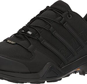 adidas Men's Terrex Swift R2 Gore-tex Hiking Boot, Black/Black/Black, 9.5