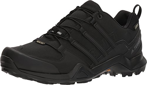 adidas Men's Terrex Swift R2 Gore-tex Hiking Boot, Black/Black/Black, 9.5